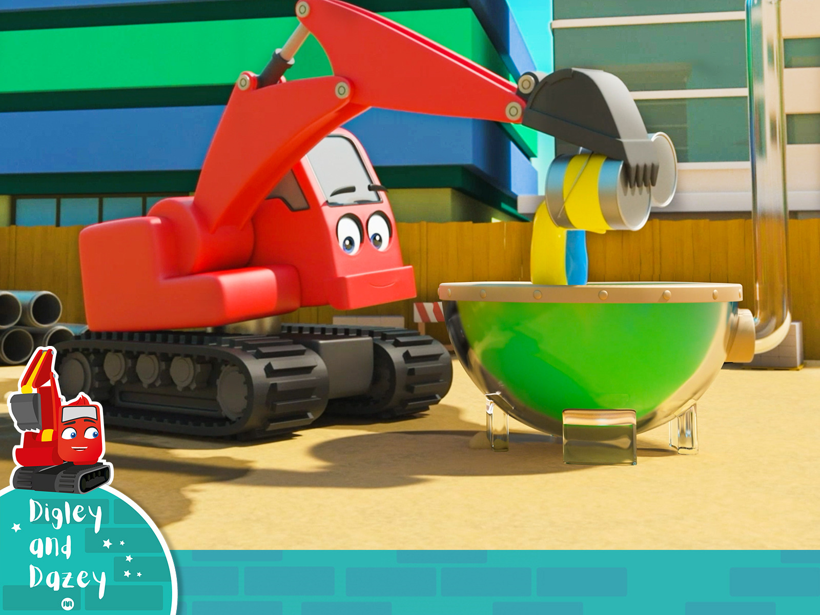 Prime Video: Digley & Dazey - Vehicle Cartoons for Kids (Made by Little ...