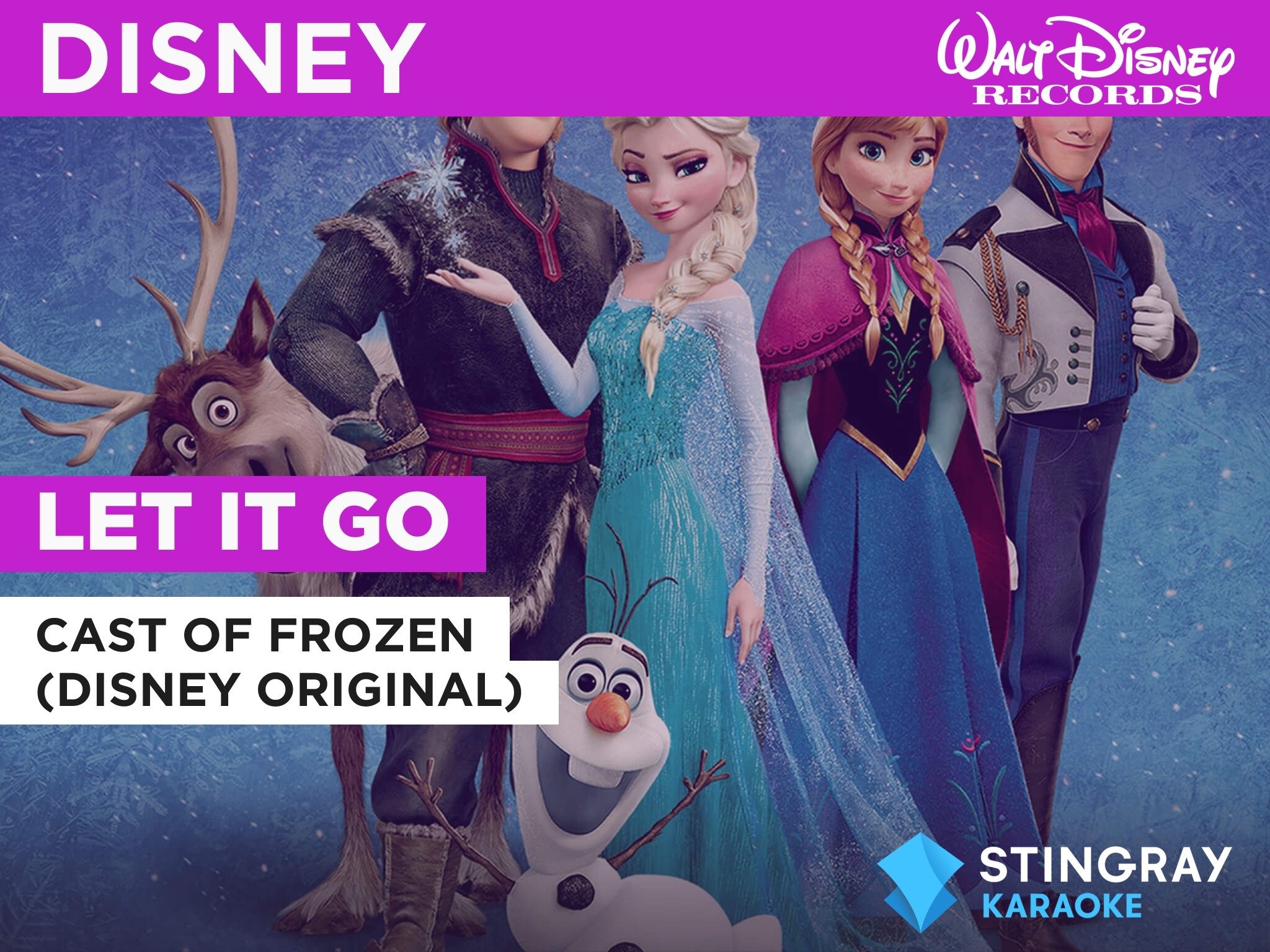 Prime Video: Let It Go in the Style of Cast of Frozen (Disney Original)