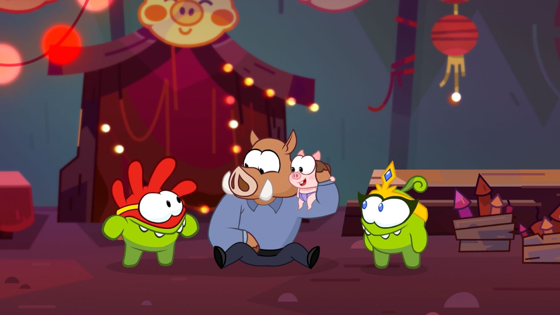 Amazon.com: Om Nom Stories - Super-Noms : Barrett Leddy, Zeptolab ...