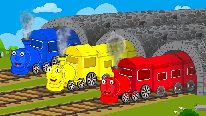 Amazon.com: Learning Colors With Toy Trains - Trains and Colors Video ...