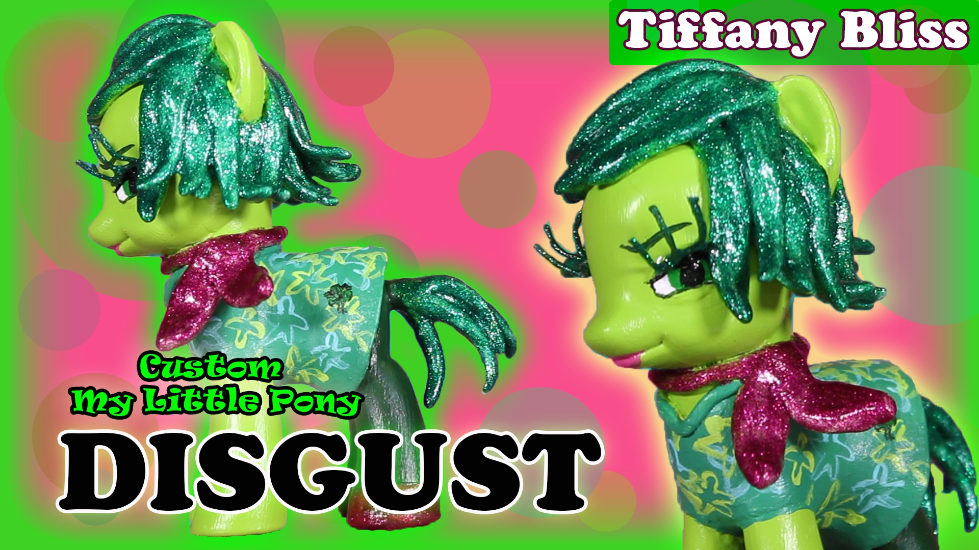 Amazon.co.jp: DISGUST Inside Out Customized My Little Pony Disney Pixar ...