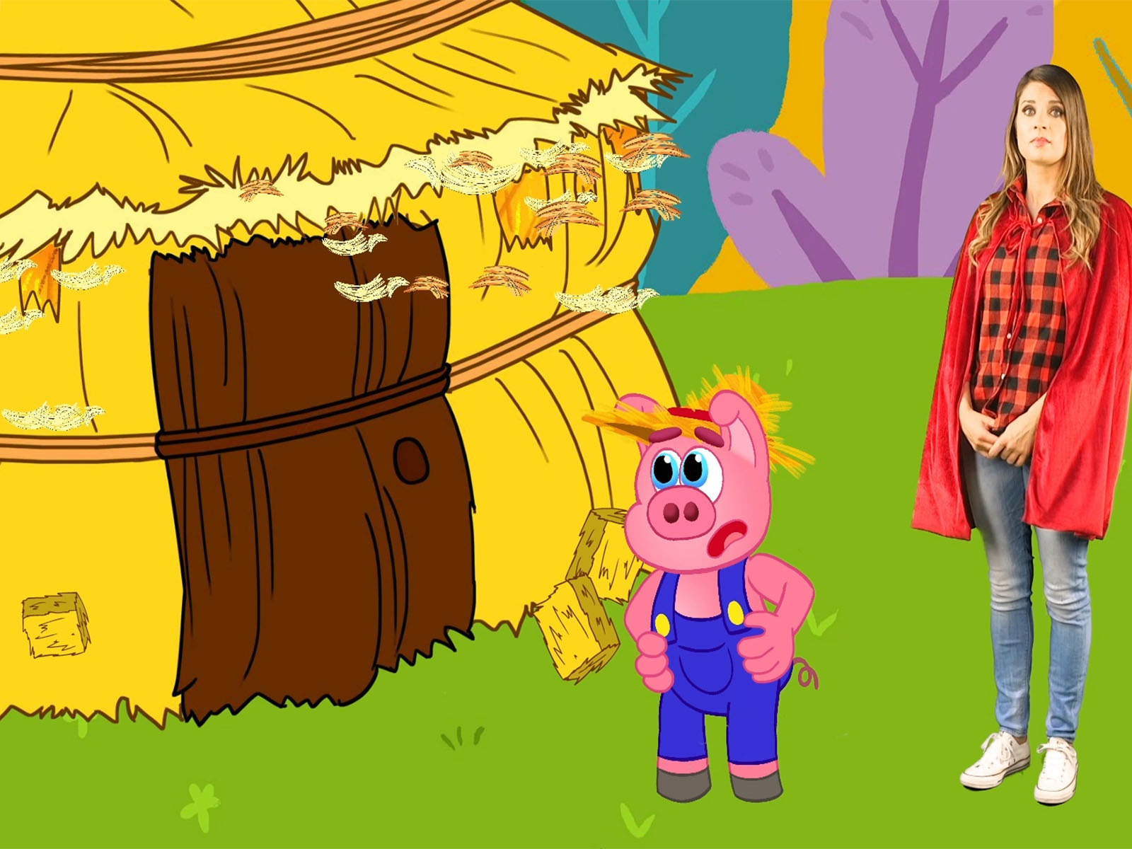 Prime Video: The Three Little Pigs - Story Time with Ms. Booksy - Cool ...