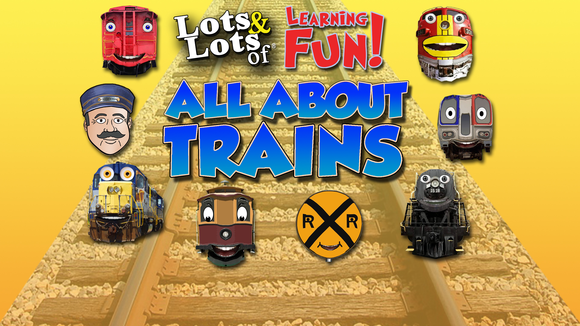 Watch Lots & Lots of Learning Fun - All About Trains | Prime Video