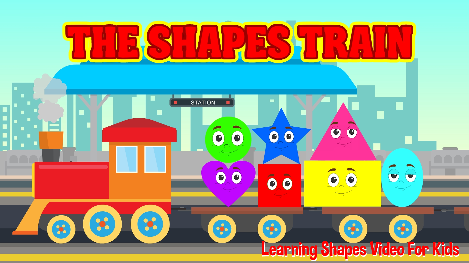 Watch The Shapes Train - Learning Shapes Video For Kids | Prime Video
