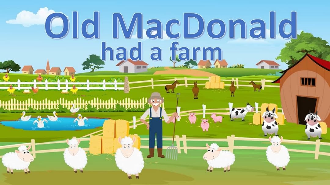 Watch Old MacDonald Had A Farm Nursery Rhymes Video For Kids Prime