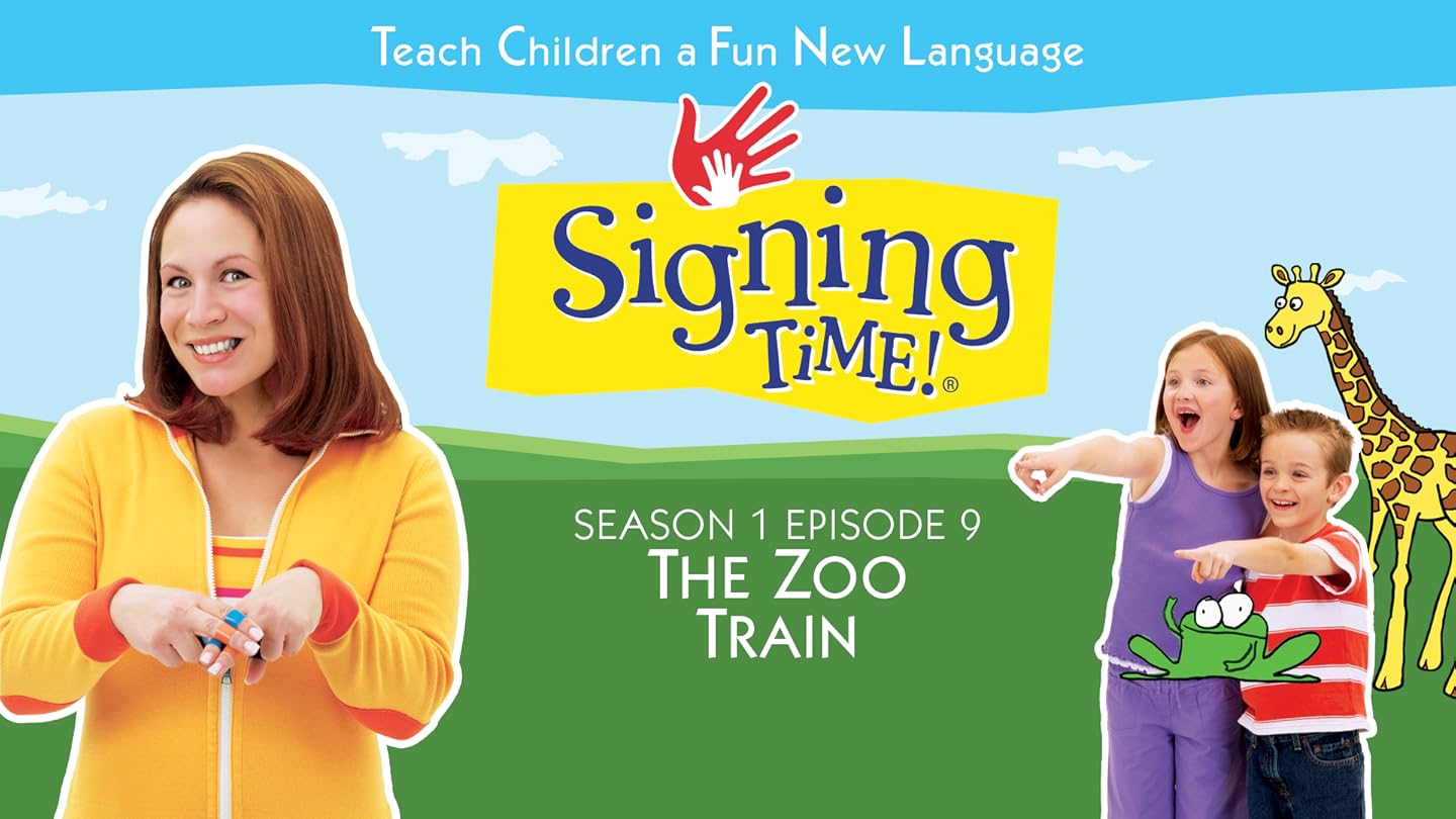 Amazon.com: Signing Time Season 1 Episode 9: The Zoo Train : Rachel de ...