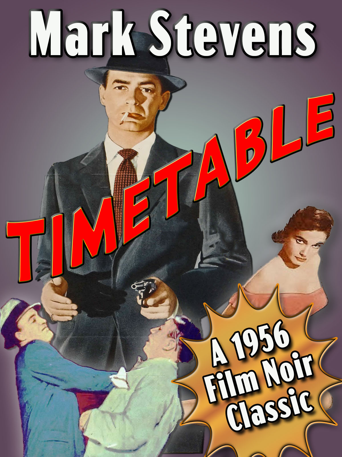 Prime Video: Mark Stevens in Timetable - A 1956 Film Noir Classic