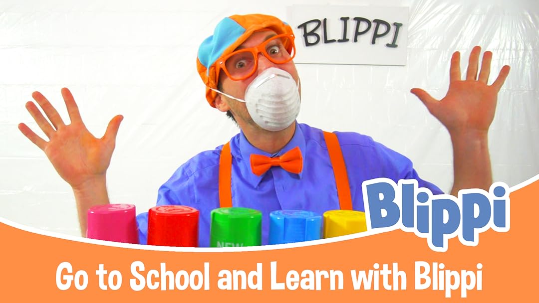 Amazon.com: Go to School and Learn with Blippi : Stevin John, Stevin ...