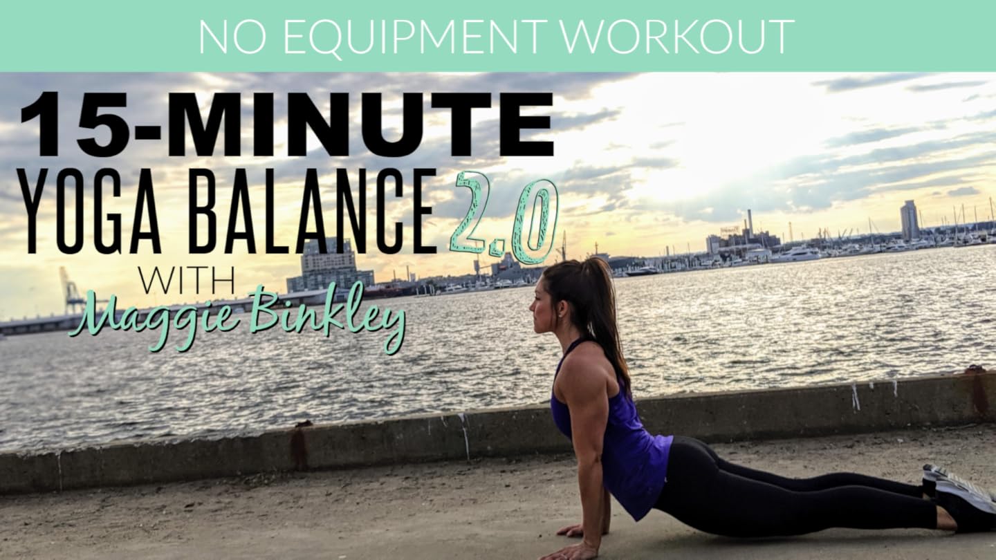 Amazon.com: 15-Minute Yoga Balance 2.0 (Workout) : Maggie Binkley ...