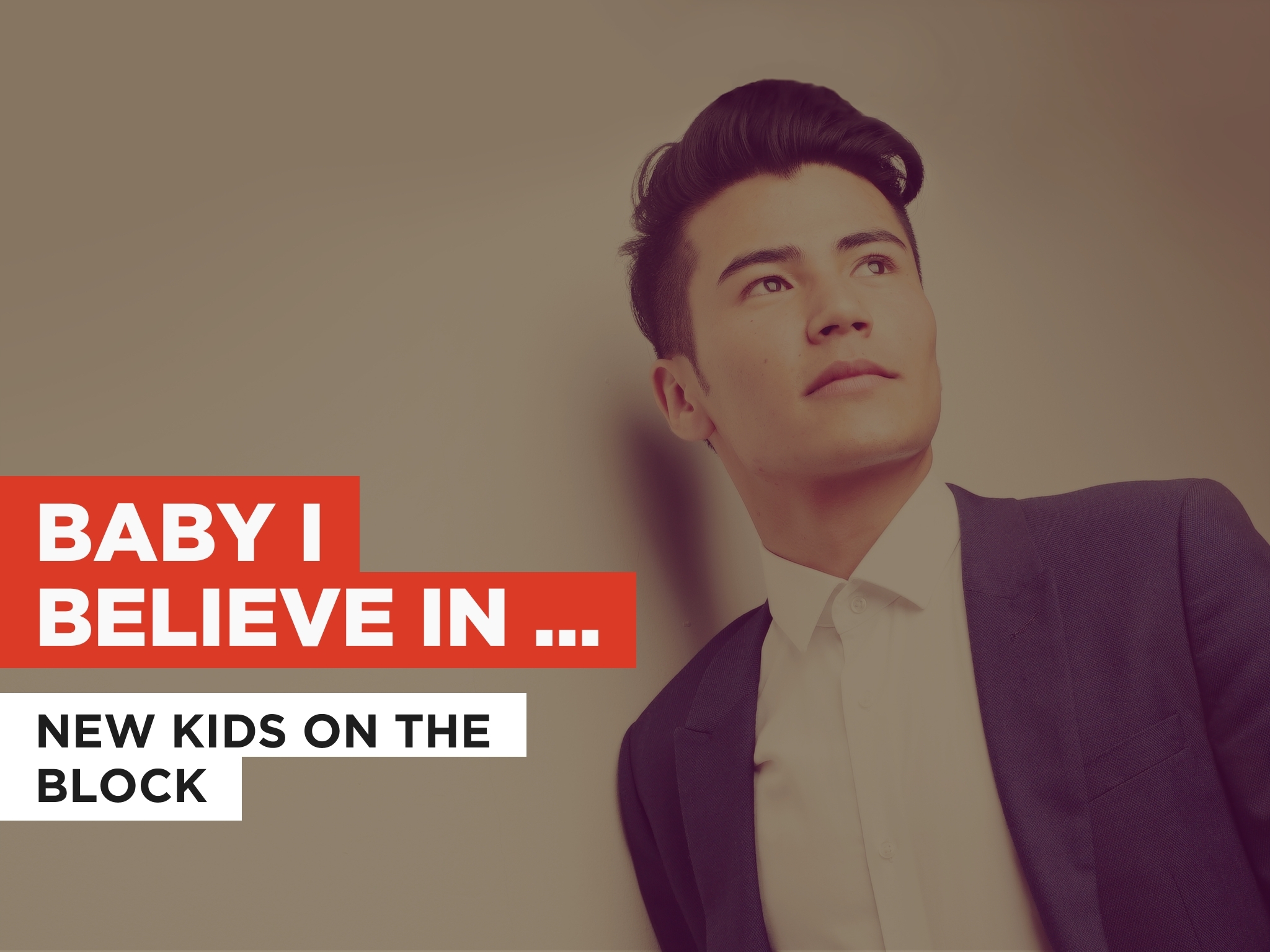 Prime Video: Baby I Believe In You al estilo de New Kids On The Block