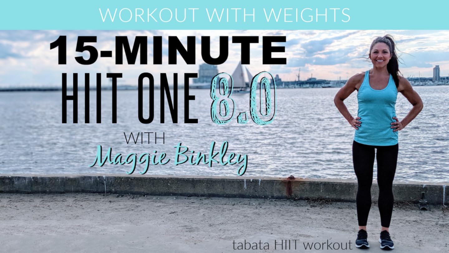 Amazon.com: 15-Minute HIIT One 8.0 (tabata workout with weights ...