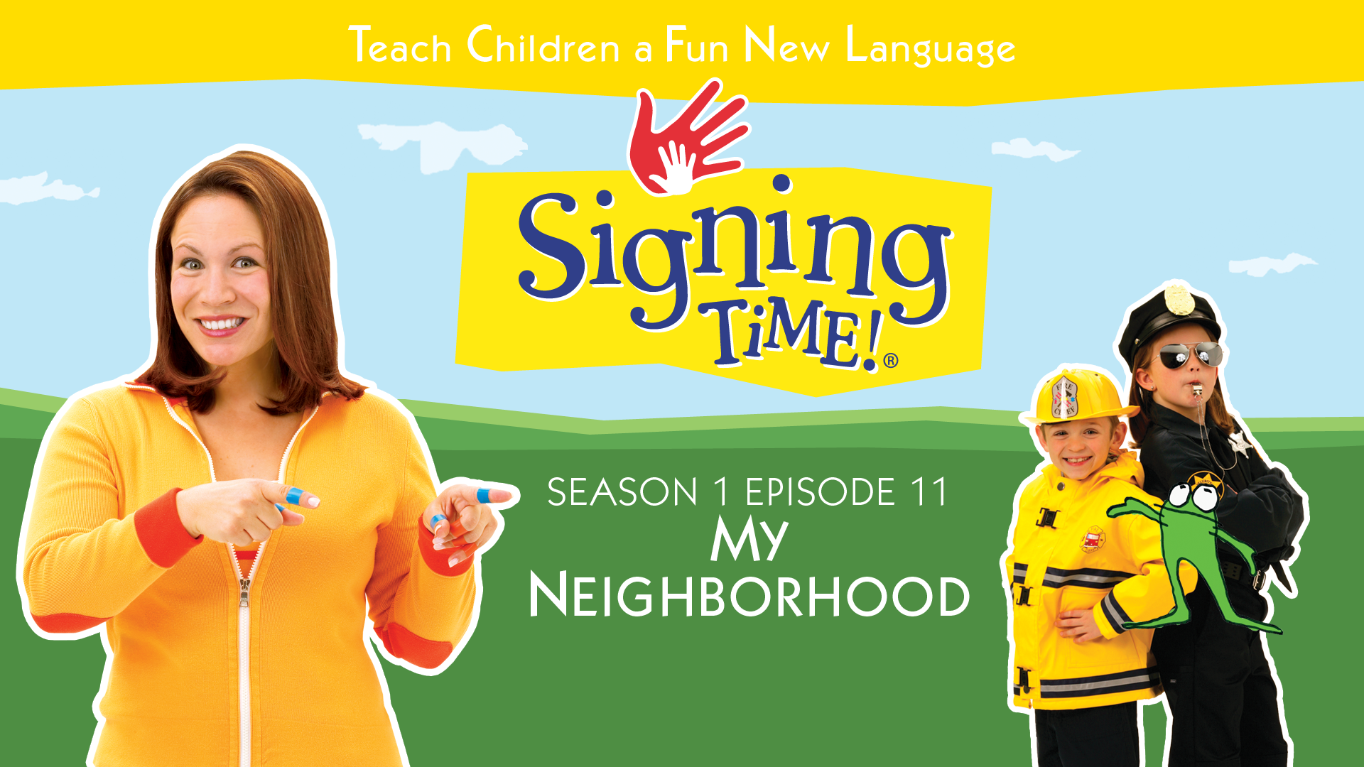 Amazon.com: Signing Time Season 1 Episode 11: My Neighborhood : Rachel ...