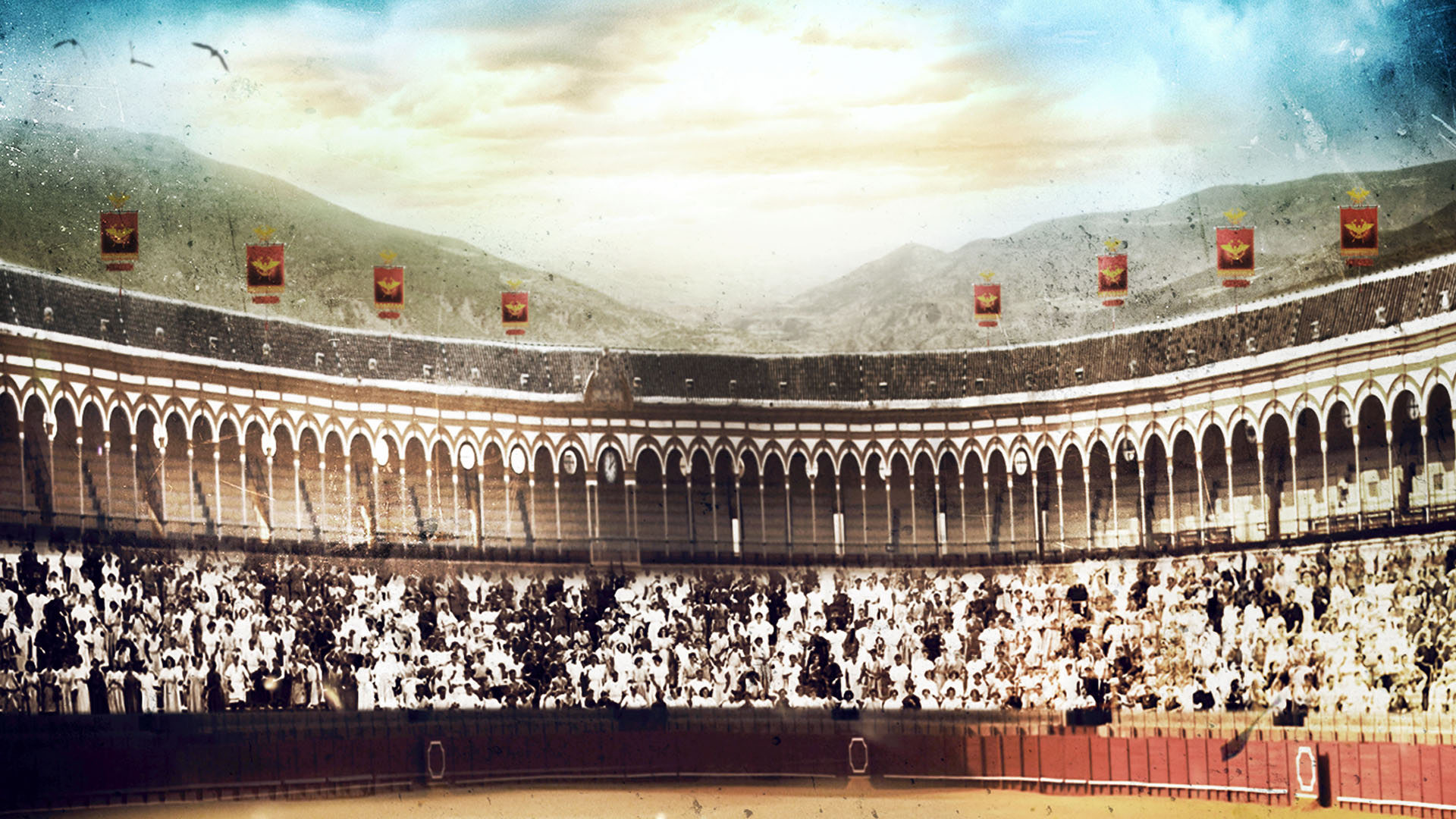 Gladiator Arena Background