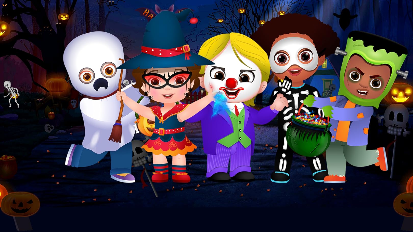 Watch Halloween is Here - Scary & Spooky Halloween Song for Children ...