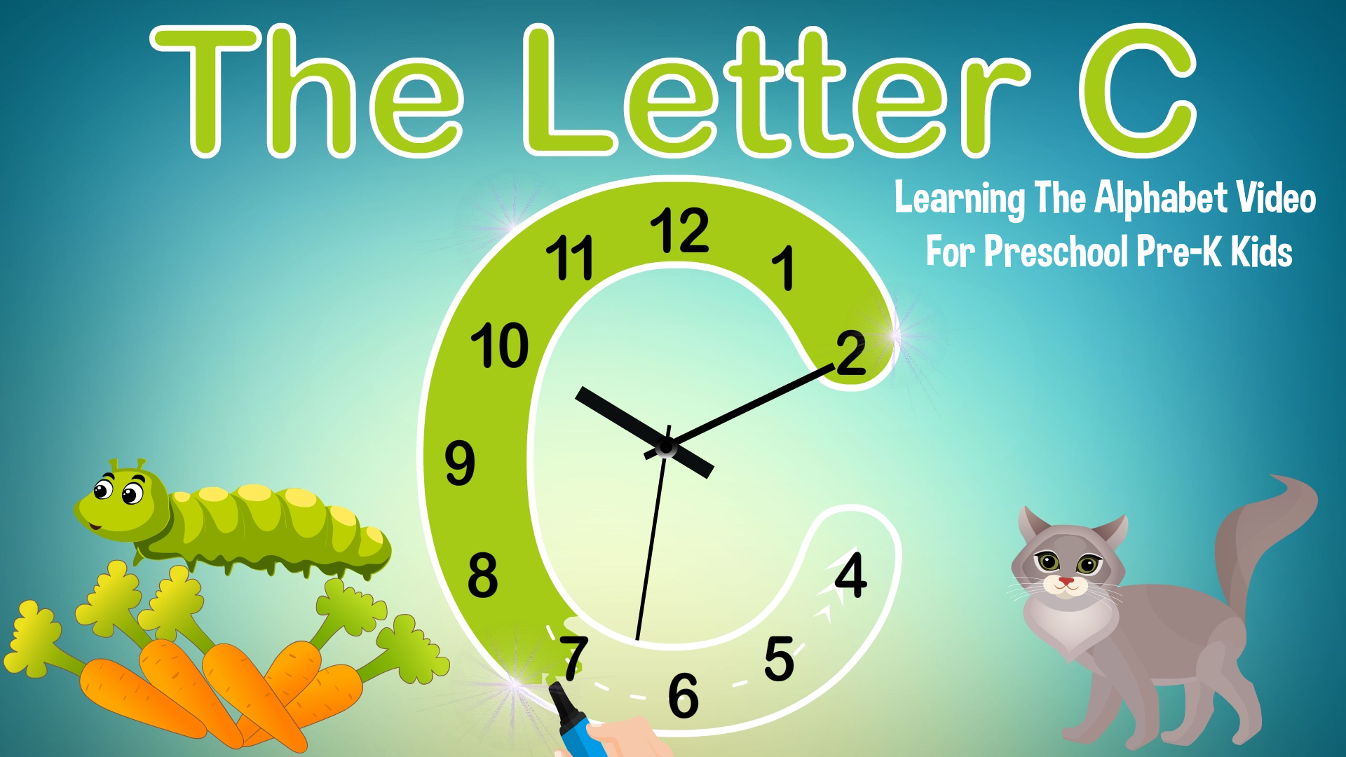 Amazon.com: The Letter C - Learning The Alphabet Video for Preschool ...
