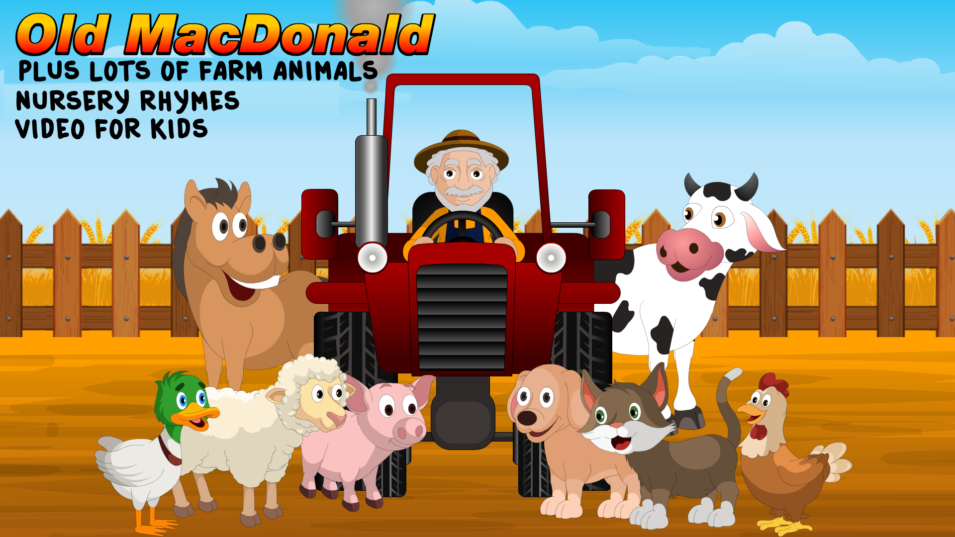 Watch Old MacDonald Plus Lots Of Farm Animals - Nursery Rhymes Video ...