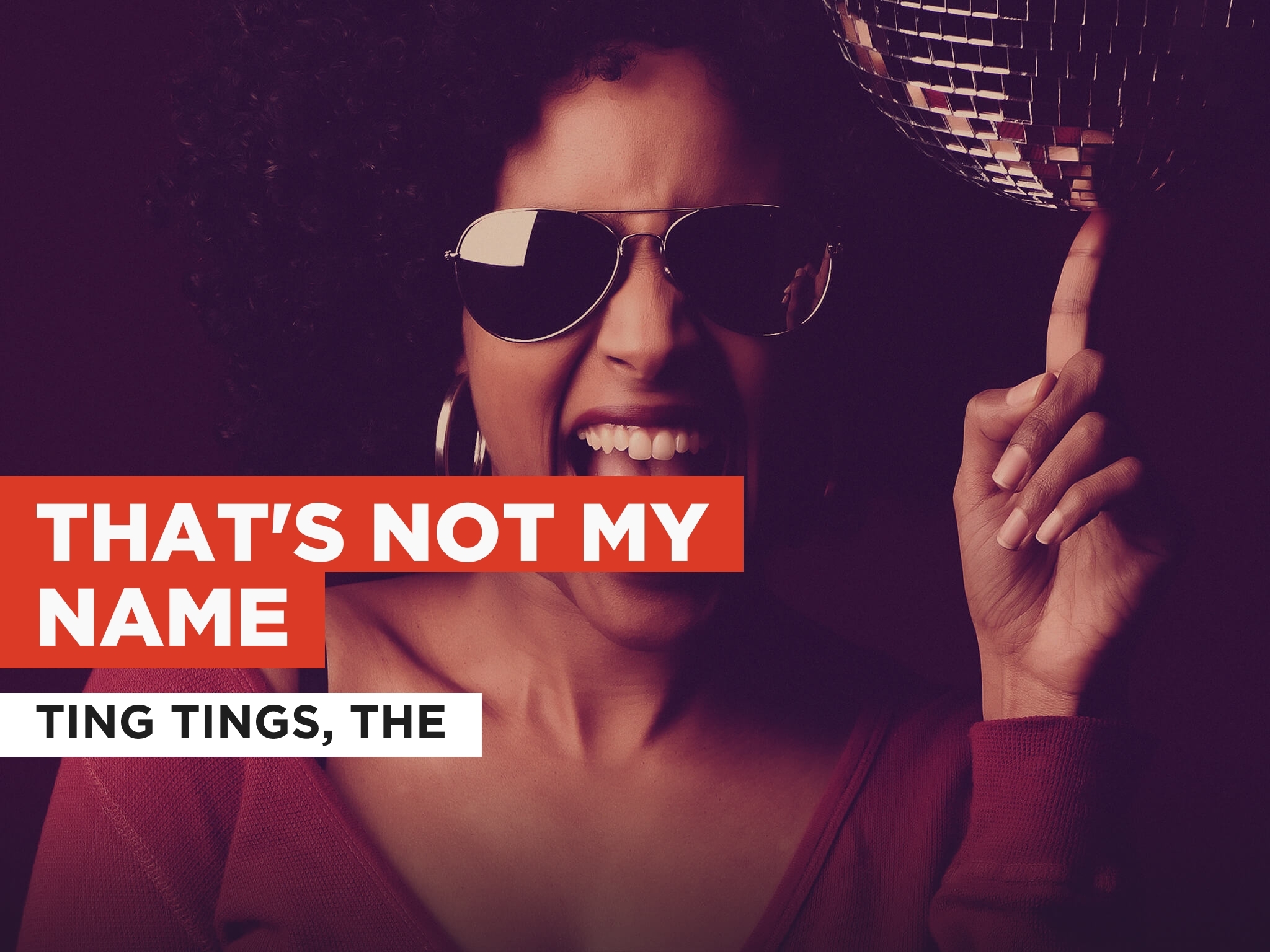 Prime Video: That's Not My Name in the Style of Ting Tings, The