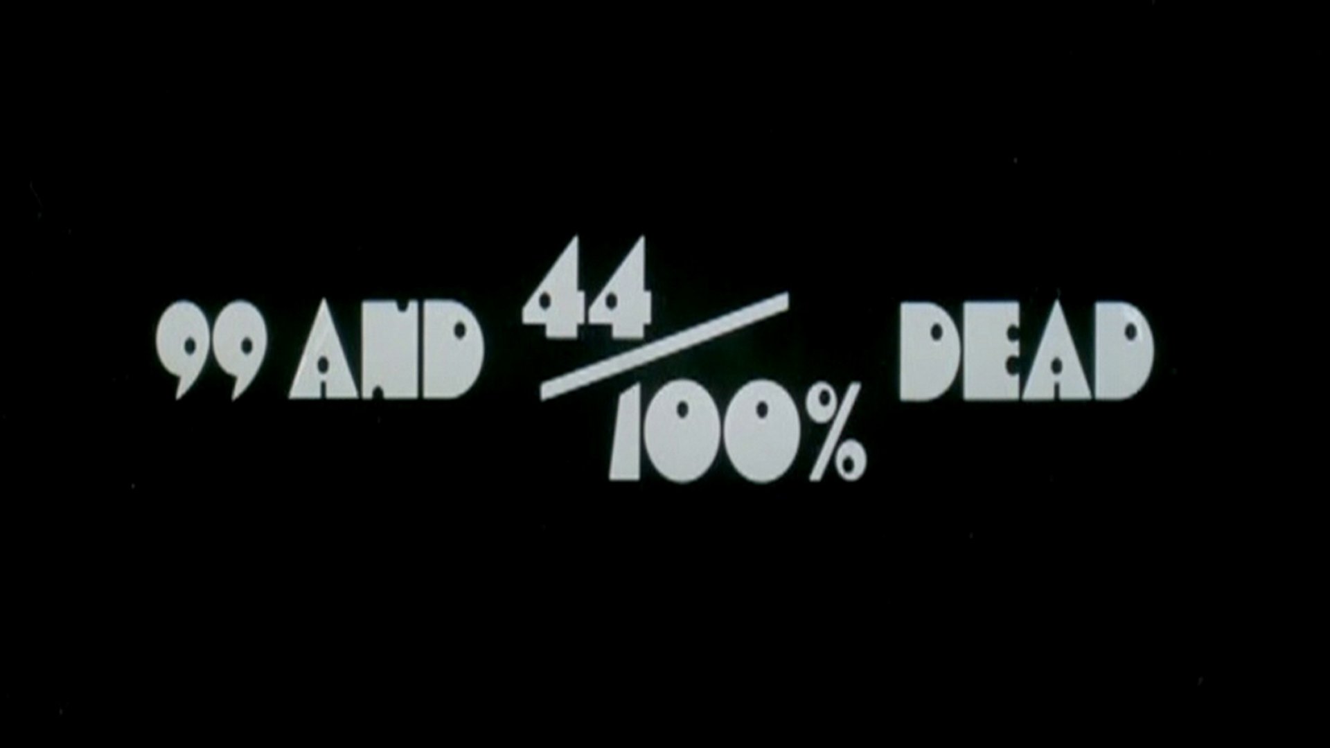 Watch 99 and 44/100% Dead (1974) | Prime Video