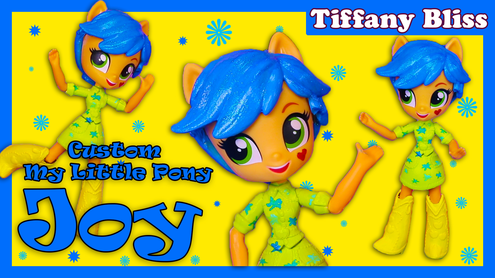 Amazon.co.jp: Joy Inside Out Custom My Little Pony Equestria Girls Mini ...