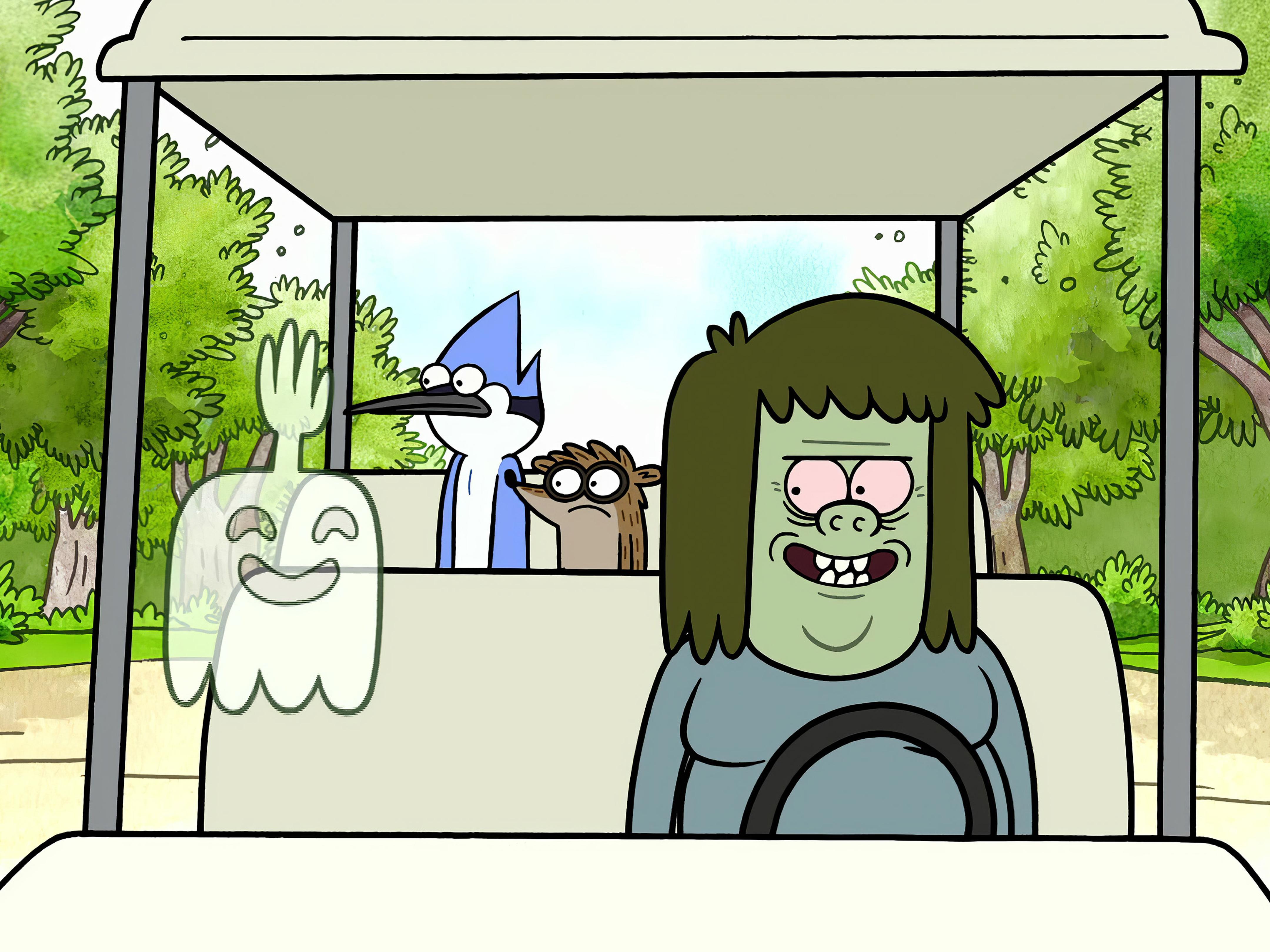 Regular Show Characters Muscle Man