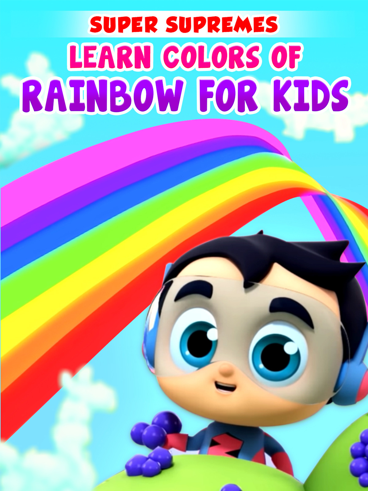 Prime Video: Learn Colors of Rainbow for Kids - Super Supremes