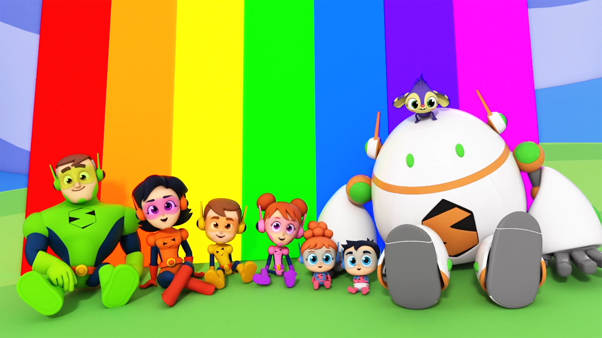 Prime Video: Learn Colors of Rainbow for Kids - Super Supremes