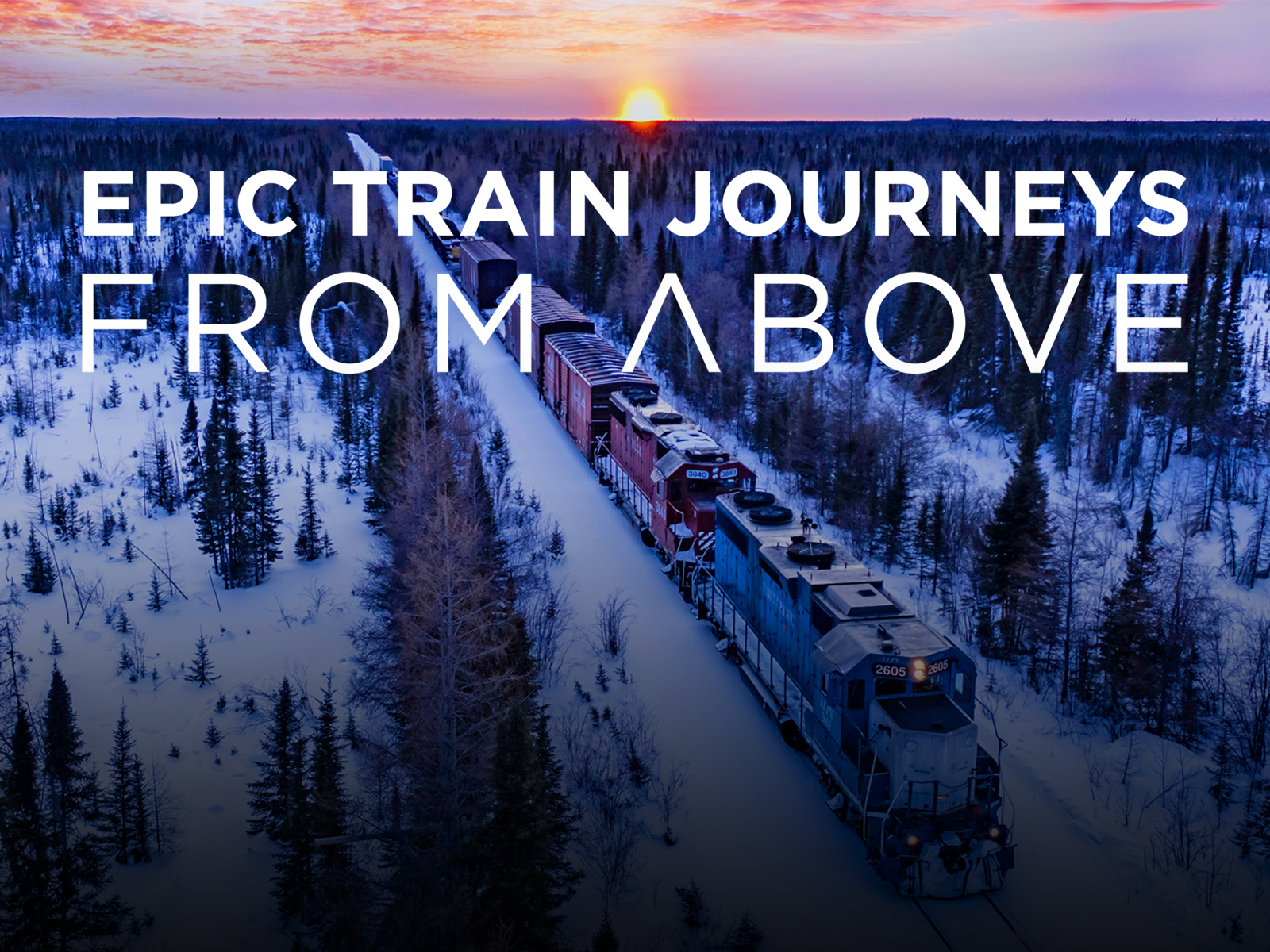 Prime Video: Epic Train Journeys from Above, Season 1