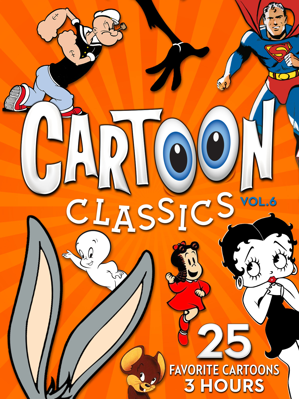 Prime Video: Cartoon Classics - Vol. 6: 25 Favorite Cartoons - 3 Hours