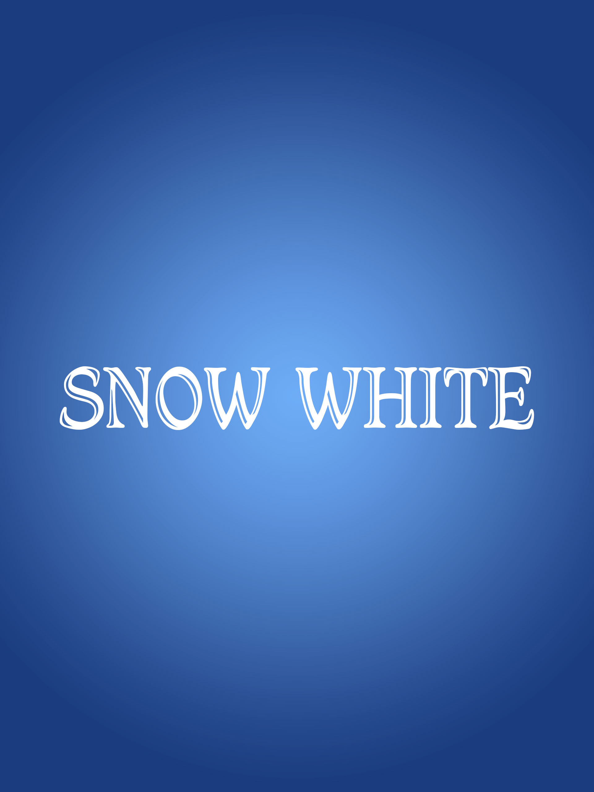 Snow White Font