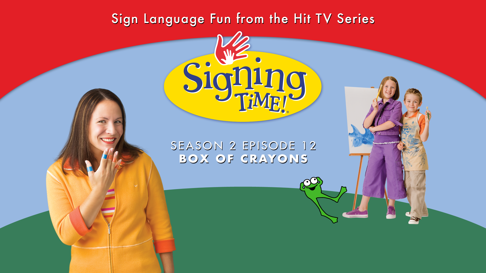 Amazon.com: Signing Time Season 2 Episode 12: Box of Crayons : Rachel ...