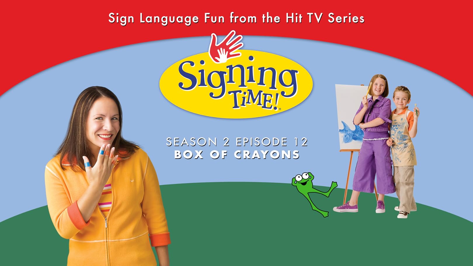 Amazon.com: Signing Time Season 2 Episode 12: Box of Crayons : Rachel ...