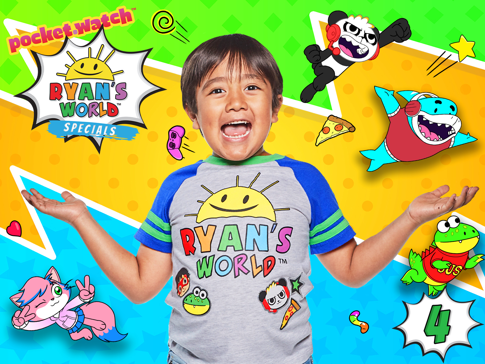 Prime Video: Ryan's World Specials presented by pocket.watch - Season 4