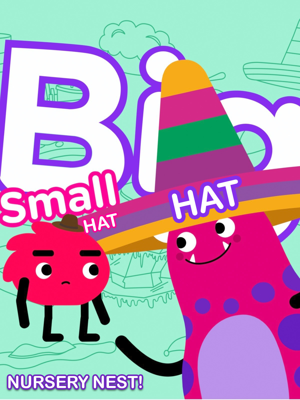 Prime Video: Big Hat, Small Hat! Nursery Nest!