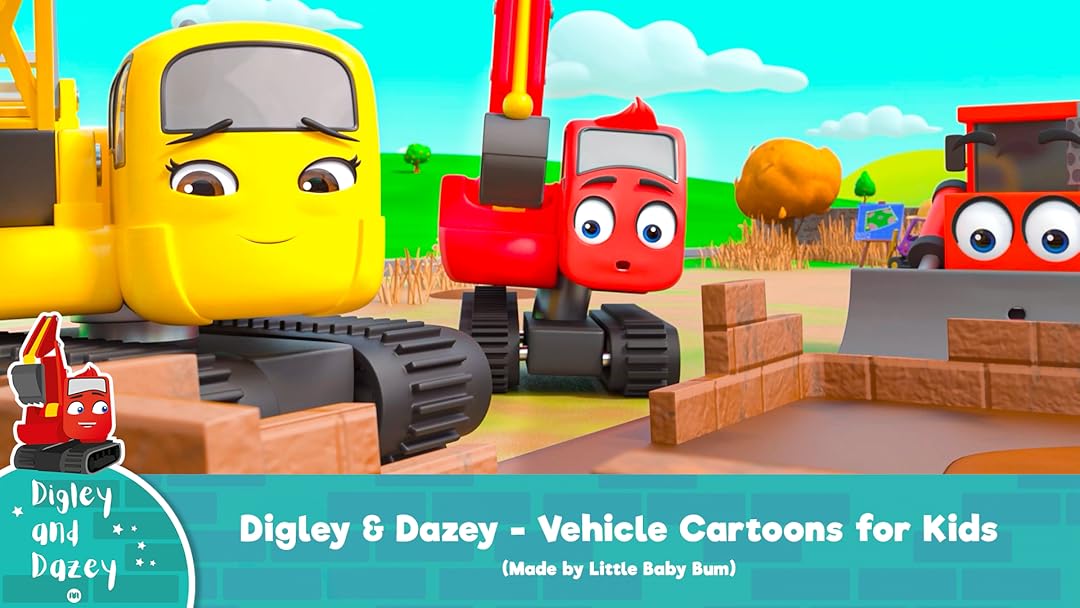 Prime Video: Digley & Dazey - Vehicle Cartoons for Kids (Made by Little ...