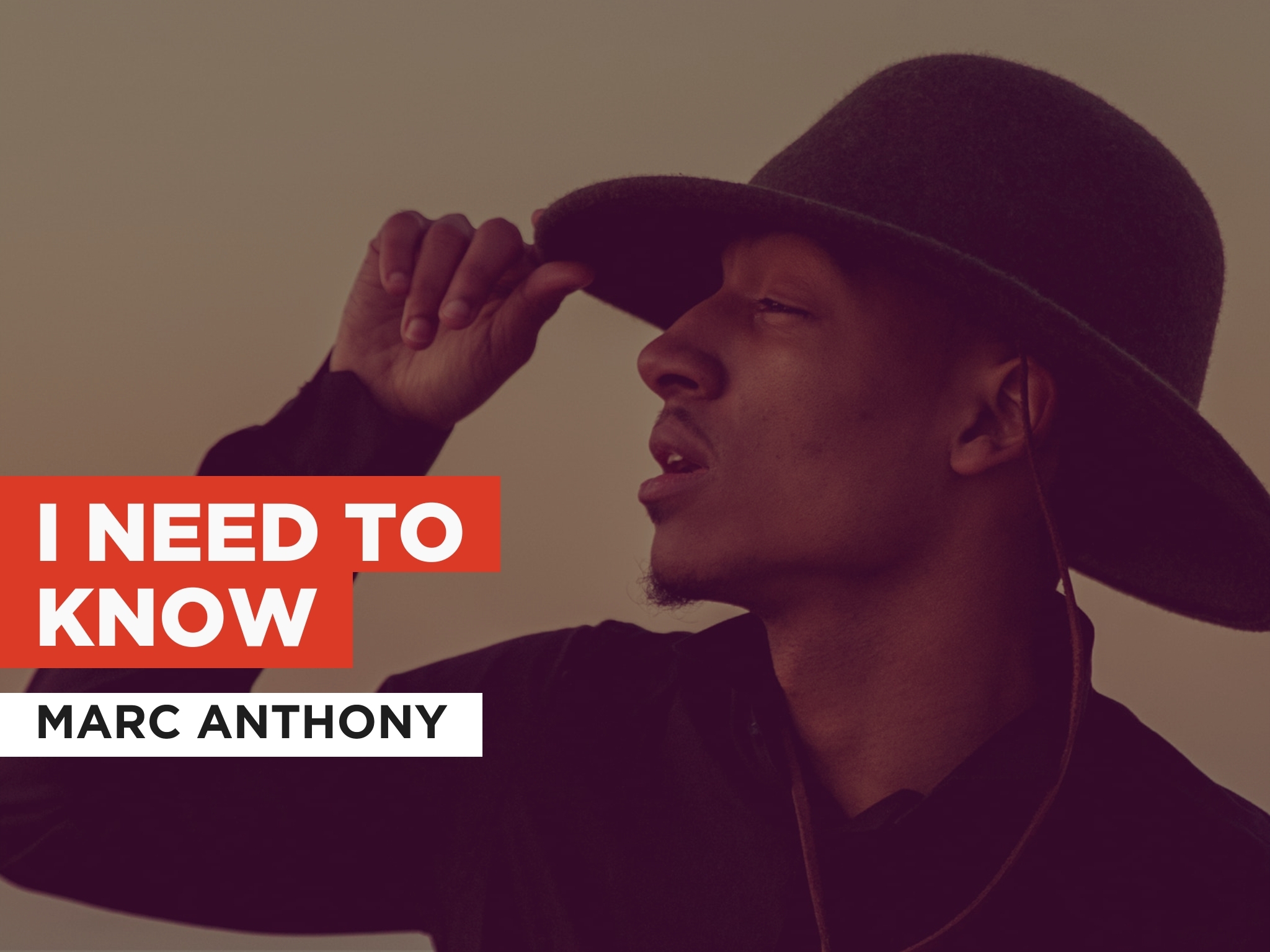 Prime Video: I Need To Know in the Style of Marc Anthony