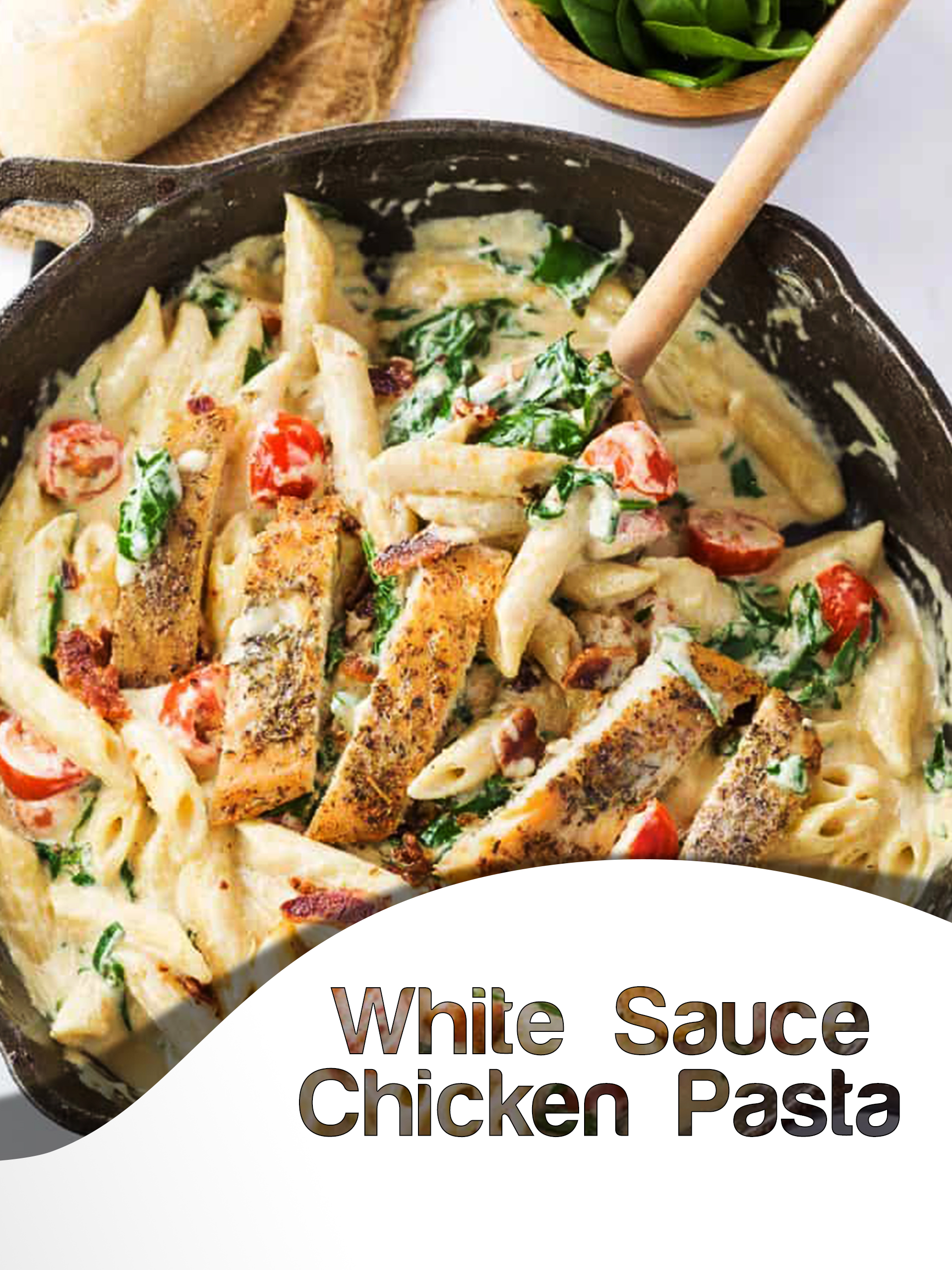 Chicken Pasta Recipes In White Sauce