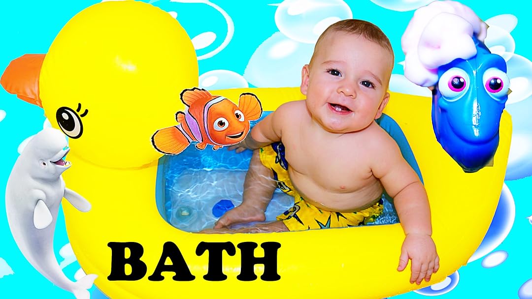 Amazon.co.jp: Baby Bath Time Cute Finding Dory Nemo Rubber Ducky ...