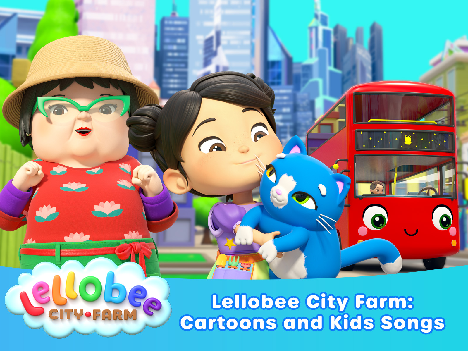 Prime Video: Lellobee City Farm - Cartoons and Kids Songs