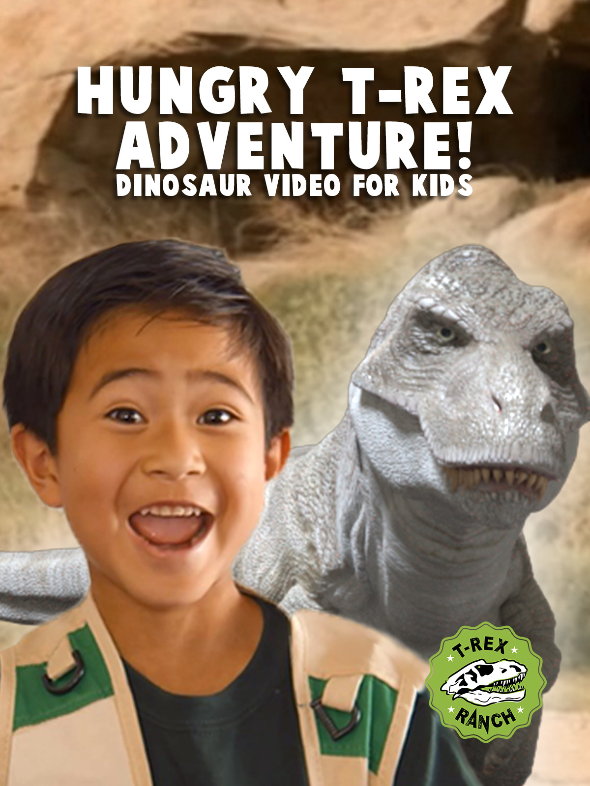 Prime Video: Hungry T-Rex Adventure! Dinosaur Video for kids - T-Rex Ranch