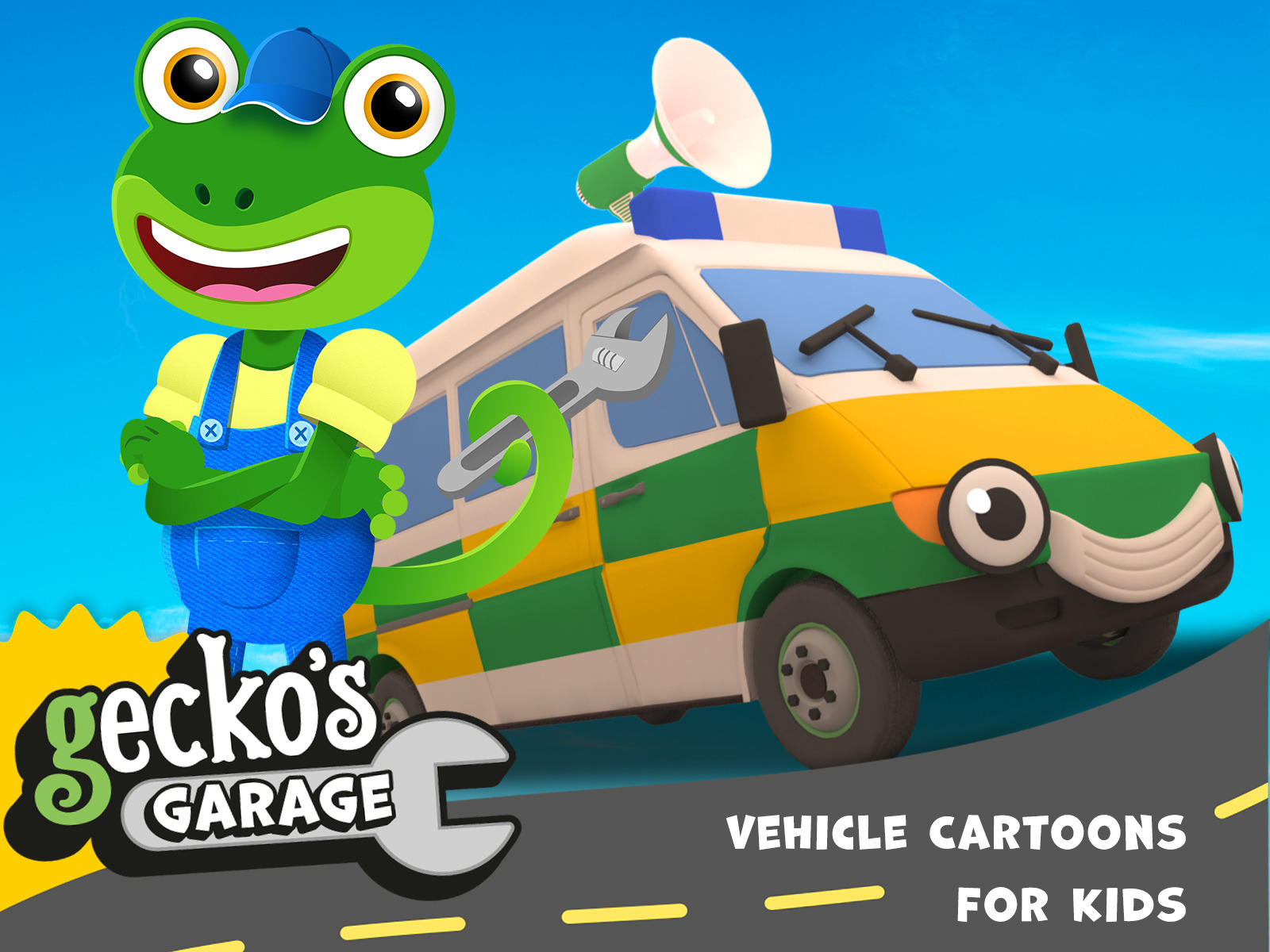 Prime Video: Gecko's Garage - Vehicle Cartoons for Kids