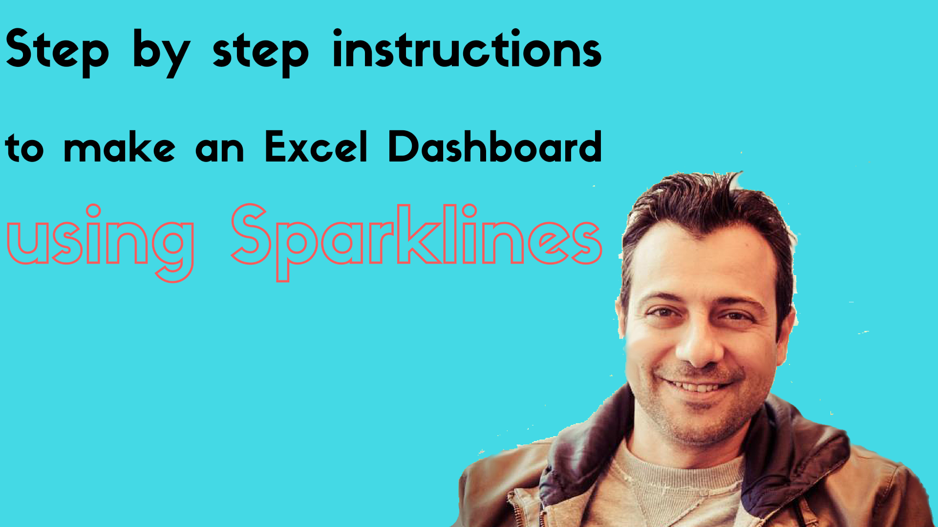 Watch Step By Step Instructions To Make An Excel Dashboard Using 