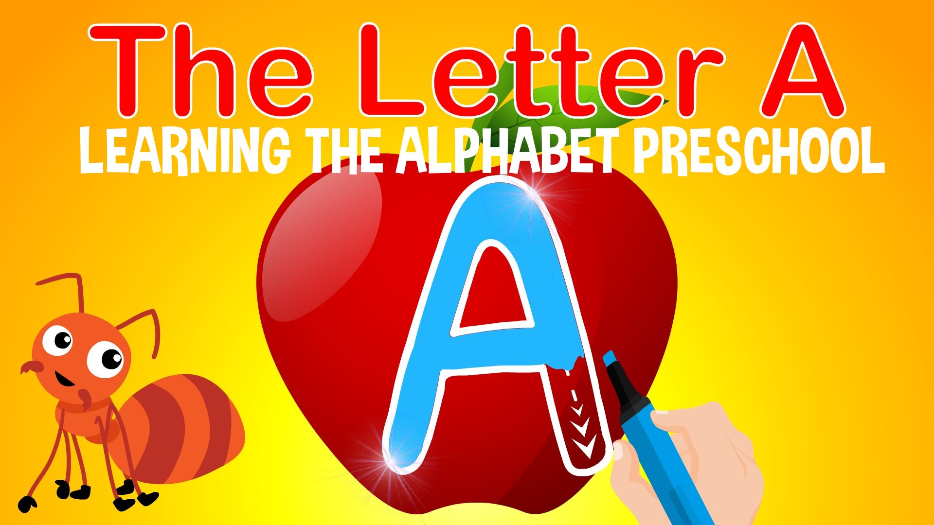 Watch The Letter A - Learning The Alphabet Preschool | Prime Video