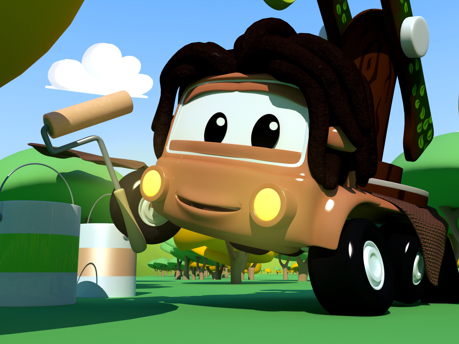 Prime Video: L'Officina di Verniciatura di Tom il Carro Attrezzi