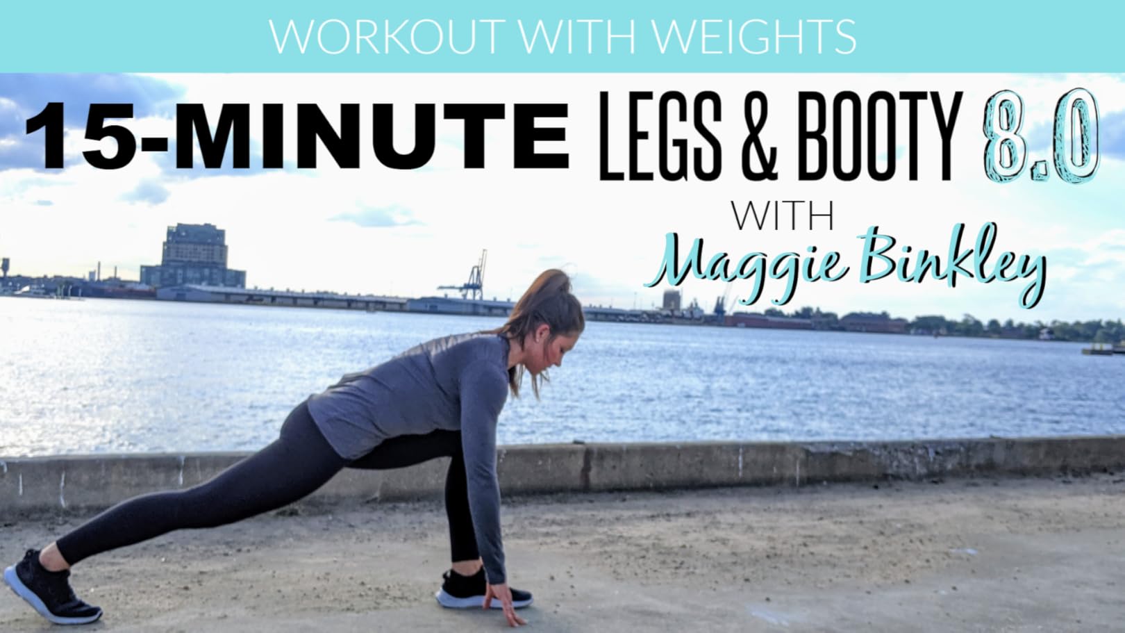 Amazon.com: 15-Minute Legs & Booty 8.0 Workout (with weights) : Maggie ...