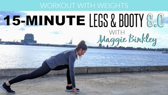 Amazon.com: 15-Minute Legs & Booty 8.0 Workout (with weights) : Maggie ...