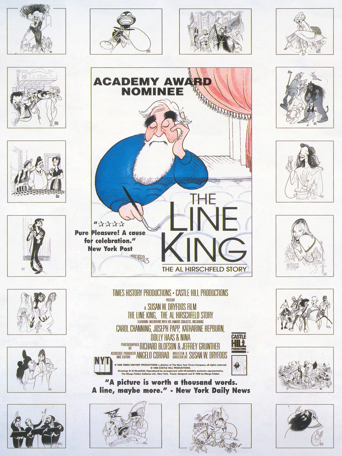 Prime Video: The Line King: The Al Hirschfeld Story