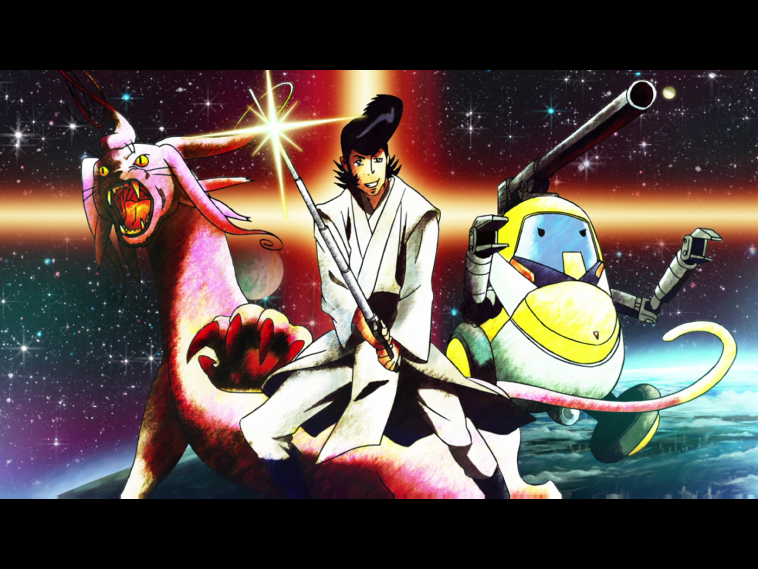 Space Dandy Characters
