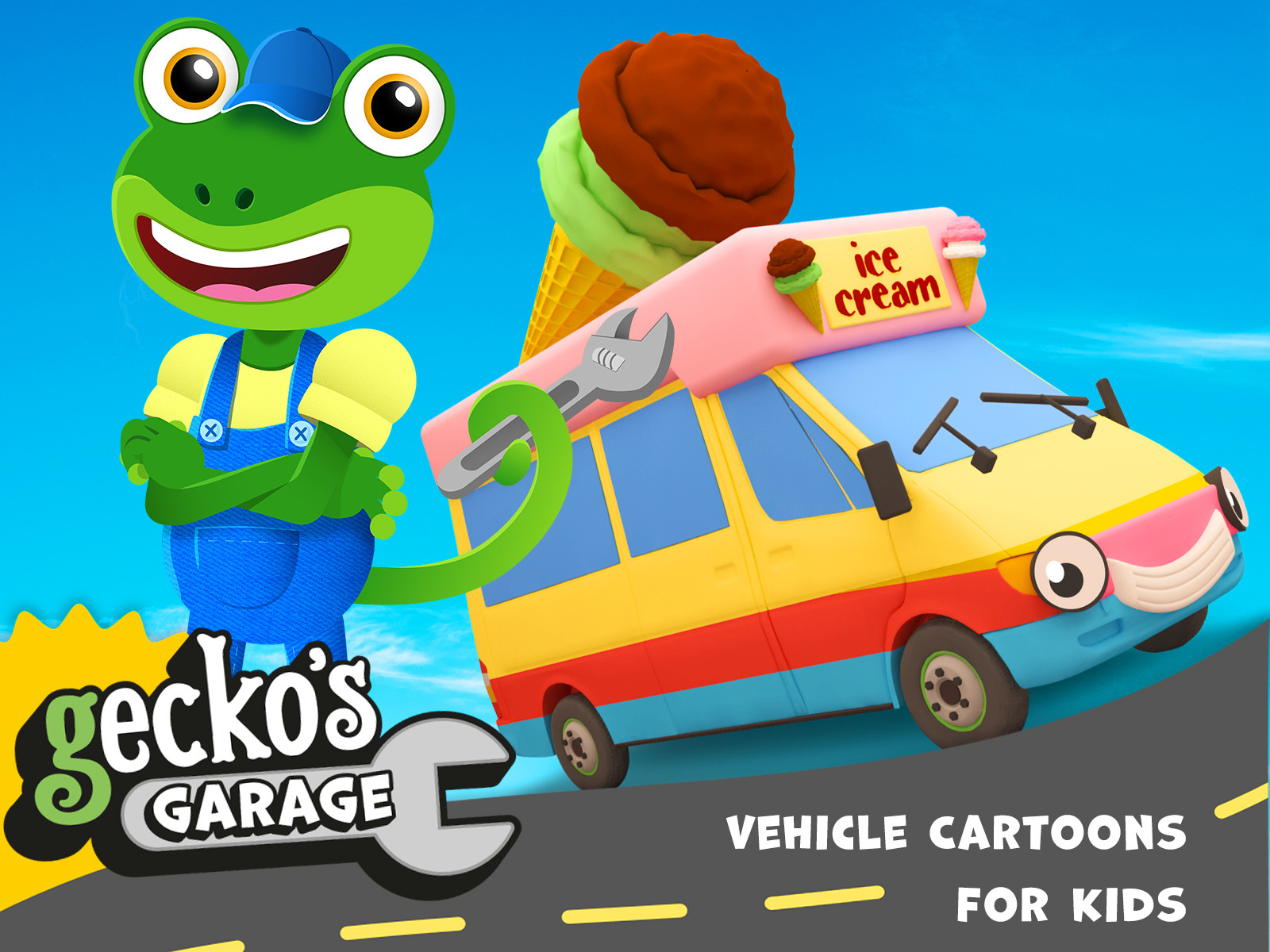 Prime Video: Gecko's Garage - Vehicle Cartoons for Kids