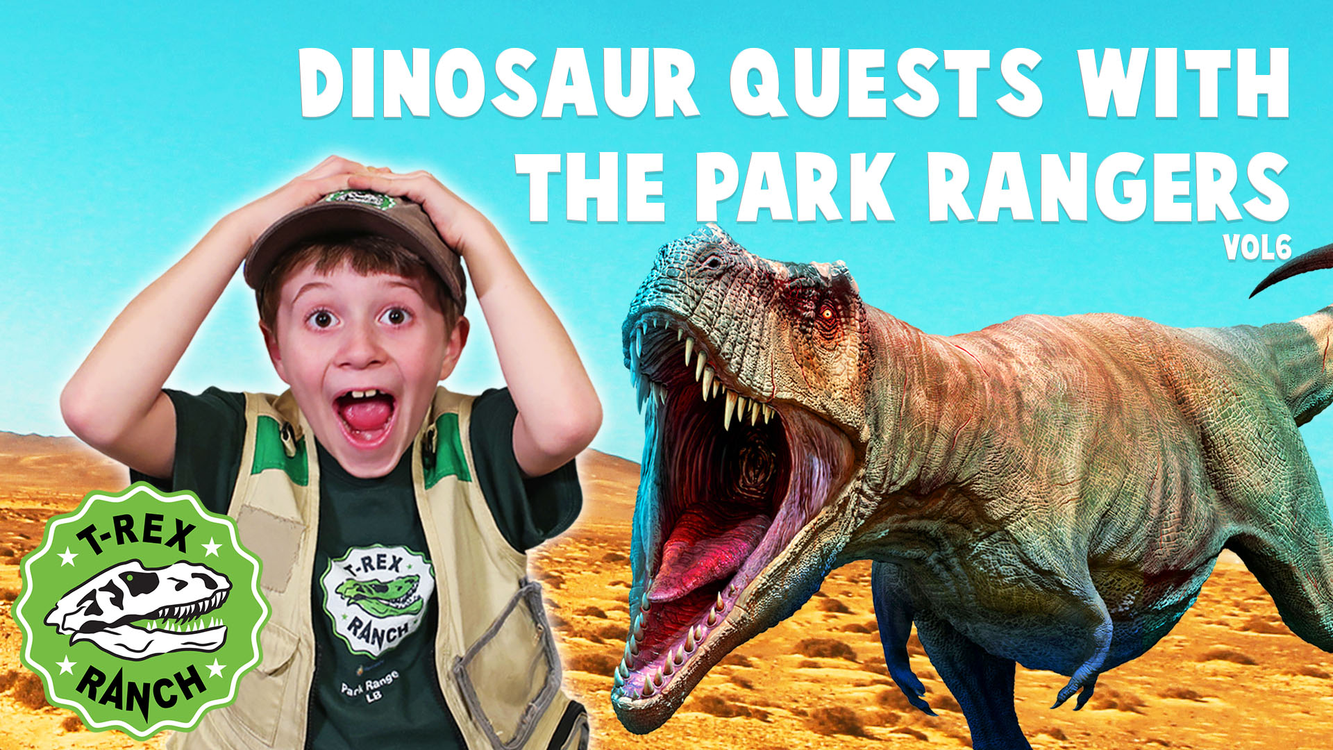 Prime Video: Dinosaur Quests with The Park Rangers by T-Rex Ranch