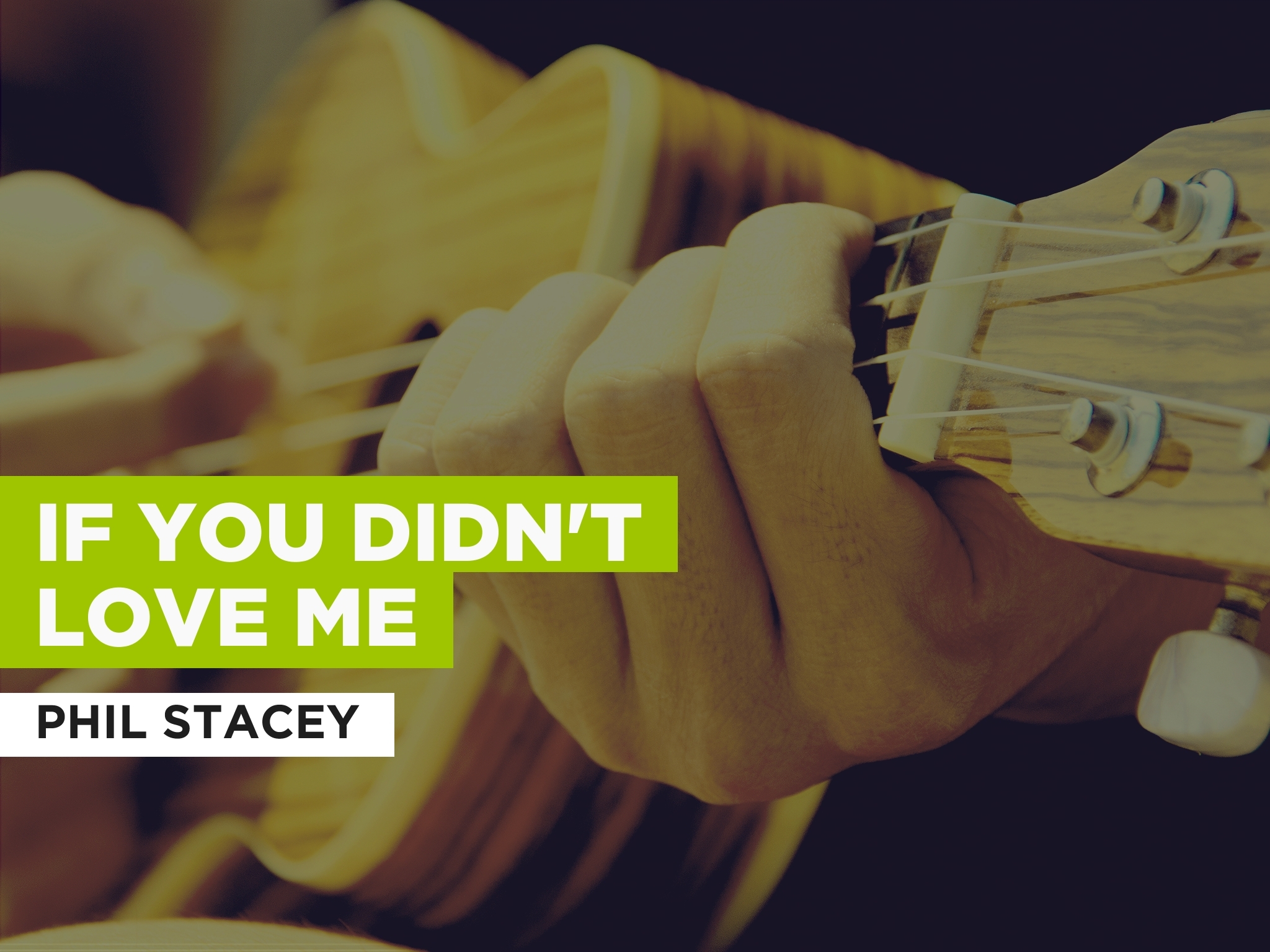 Prime Video: If You Didn't Love Me in the Style of Phil Stacey